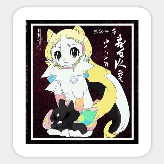 Kirara Cat - Kirara - Sticker | TeePublic