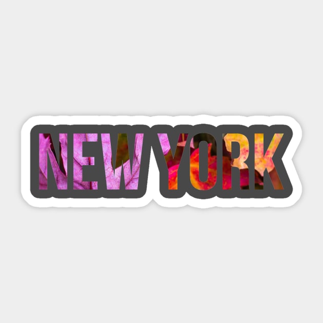 New York - New York - Sticker | TeePublic