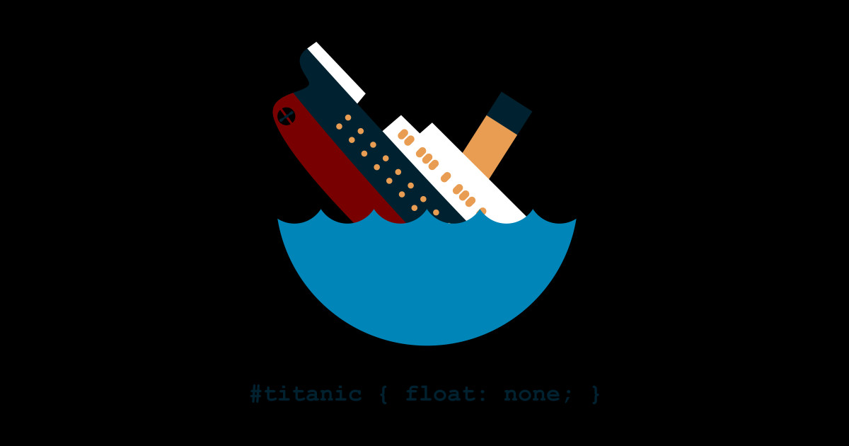 Css in Titanic - Titanic - Sticker | TeePublic