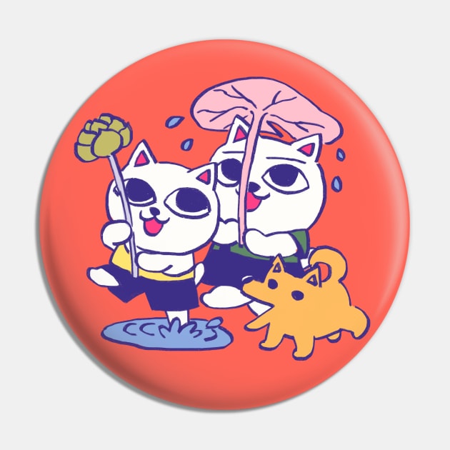 I draw some pastel nekojiru playing in the rain / cat soup manga 05 ...