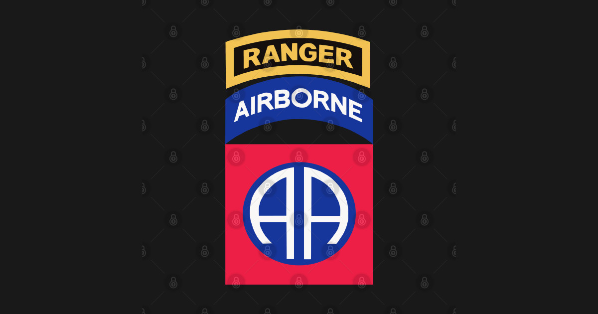 82nd Airborne Ranger - 82nd Airborne - T-Shirt | TeePublic