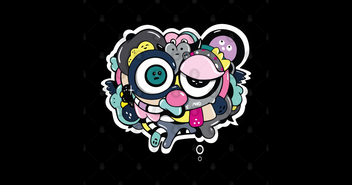 Boba - Monster - Sticker | TeePublic