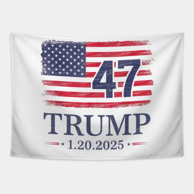 Donald Trump Inauguration Day 2025 47th President 47 US Flag ...