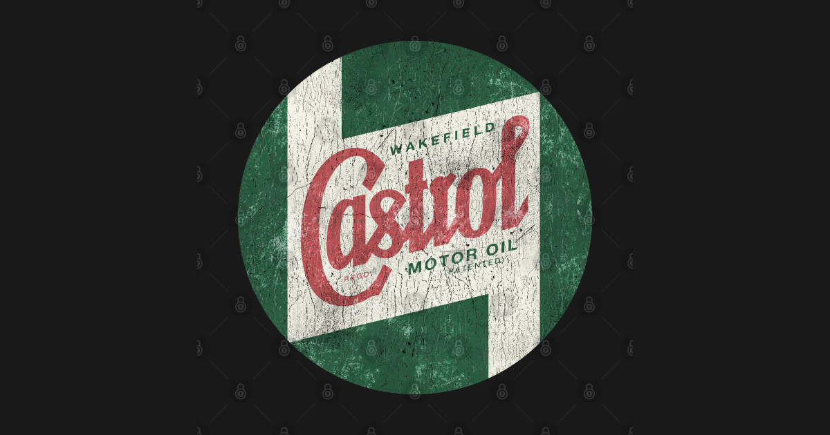 castrol vintage - Motor Oil - T-Shirt | TeePublic