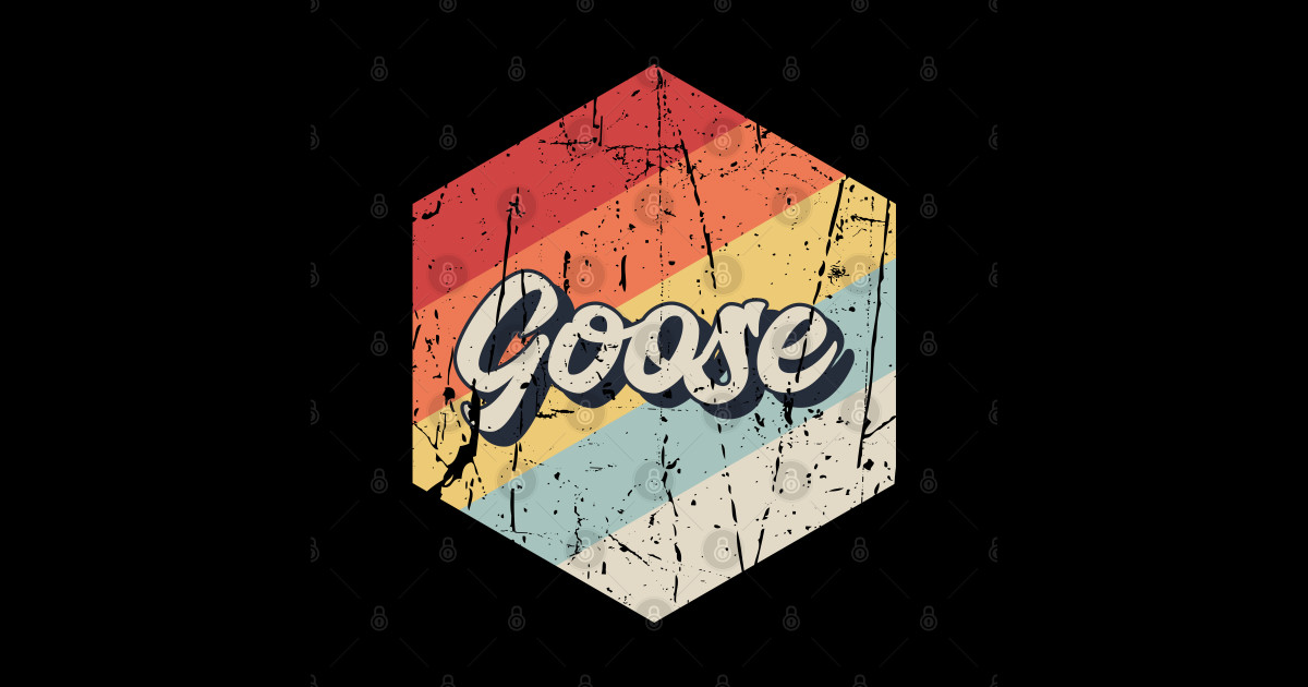 Goose Retro - Goose - Sticker | TeePublic
