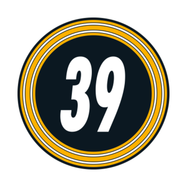 Minkah Fitzpatrick Number 39 Jersey Pittsburgh Steelers Inspired ...