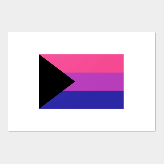 Demi-Bisexual Pride Flag - Demisexual - Posters and Art Prints | TeePublic