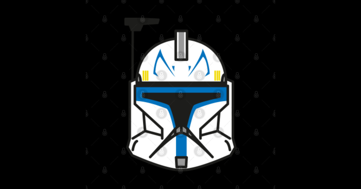 Clone Trooper Rex - 501st legion phase 1 - Star Wars - Sticker | TeePublic