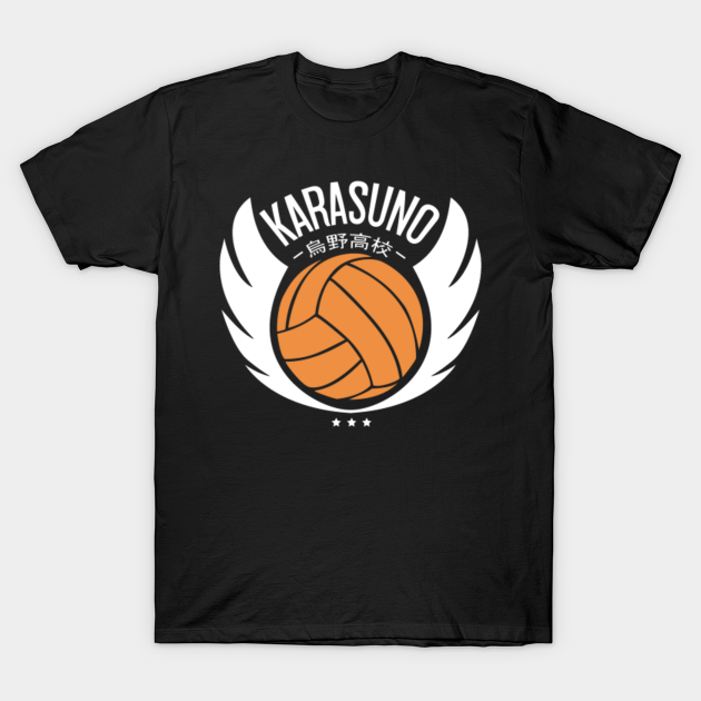 Karasuno Team Logo - Haikyuu - T-Shirt | TeePublic