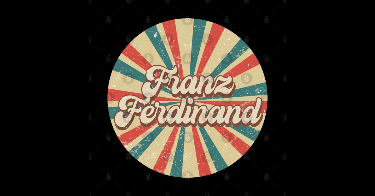 Circle Design Franz Proud Name Birthday 70s 80s 90s Styles - Circle ...