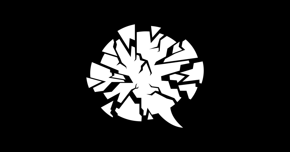 Broken Speech - Speech Bubble - Sticker | TeePublic