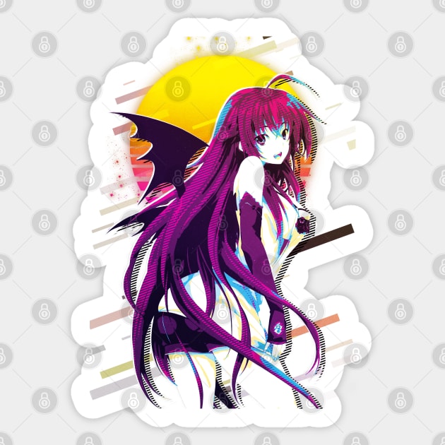 High School DxD - Rias - High School Rias - Sticker | TeePublic