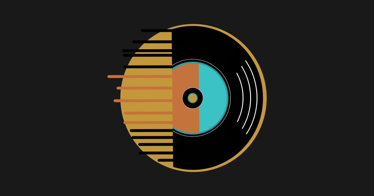 Retro Vinyl - Vinyl Record - T-Shirt | TeePublic