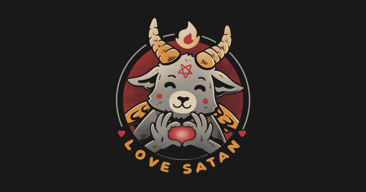 Love Satan - Satan - T-Shirt | TeePublic
