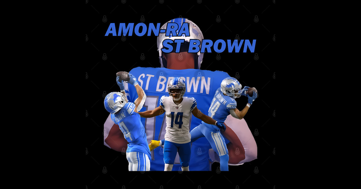 Amon-Ra St. Brown Detroit Lions Football Star - Amon Ra St Brown ...