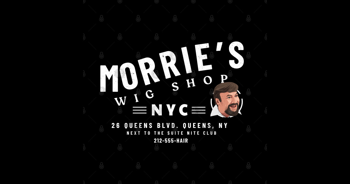 Morrie's Wig Shop NYC - vintage logo - Goodfellas - Sticker | TeePublic