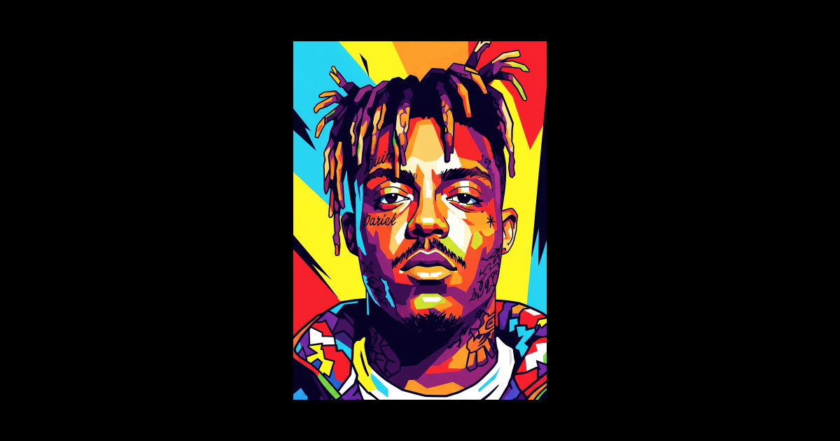 juice wrld wpap art - Juice Wrld - Sticker | TeePublic