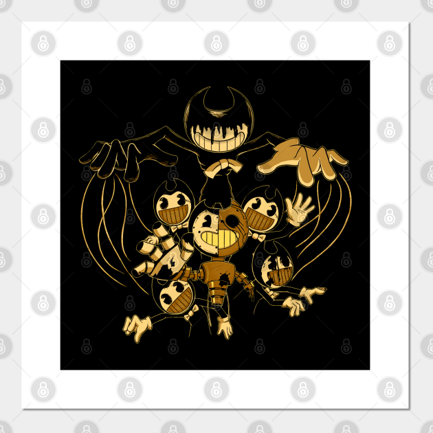 Bendy and The Puppets - Bendy And The Ink Machine - Posters and Art ...
