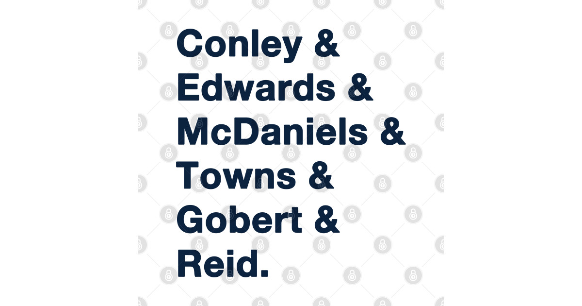 Timberwolves '23-'24 playoff squad - Timberwolves 23 24 Playoff Squad ...