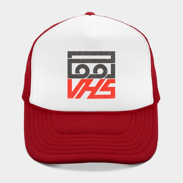 VHS retro logo - Vhs - Hat | TeePublic