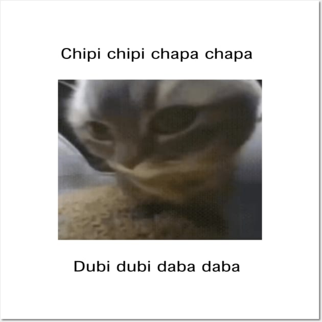 Small Cat meme cute Chipi chipi chapa chapa dubi dubi daba daba - Meme ...