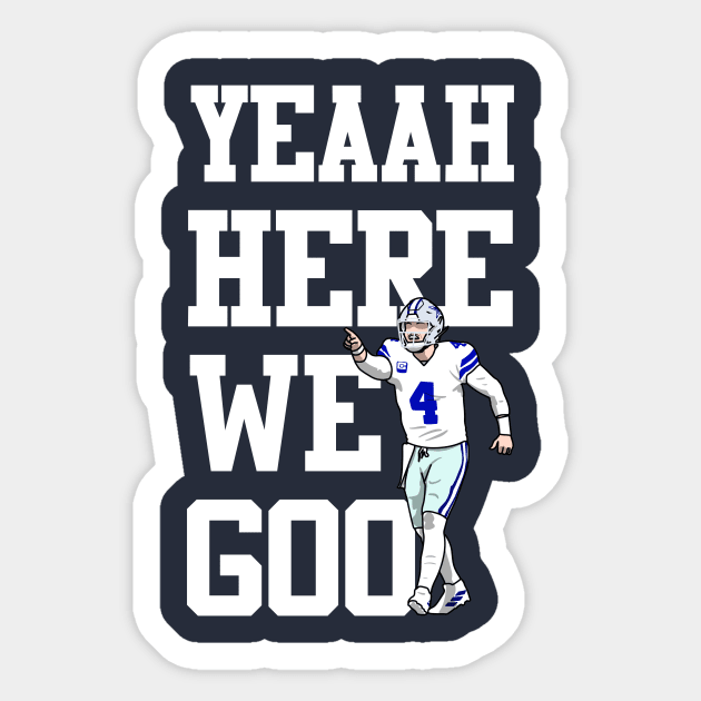 Here we go - Here We Go - Sticker | TeePublic
