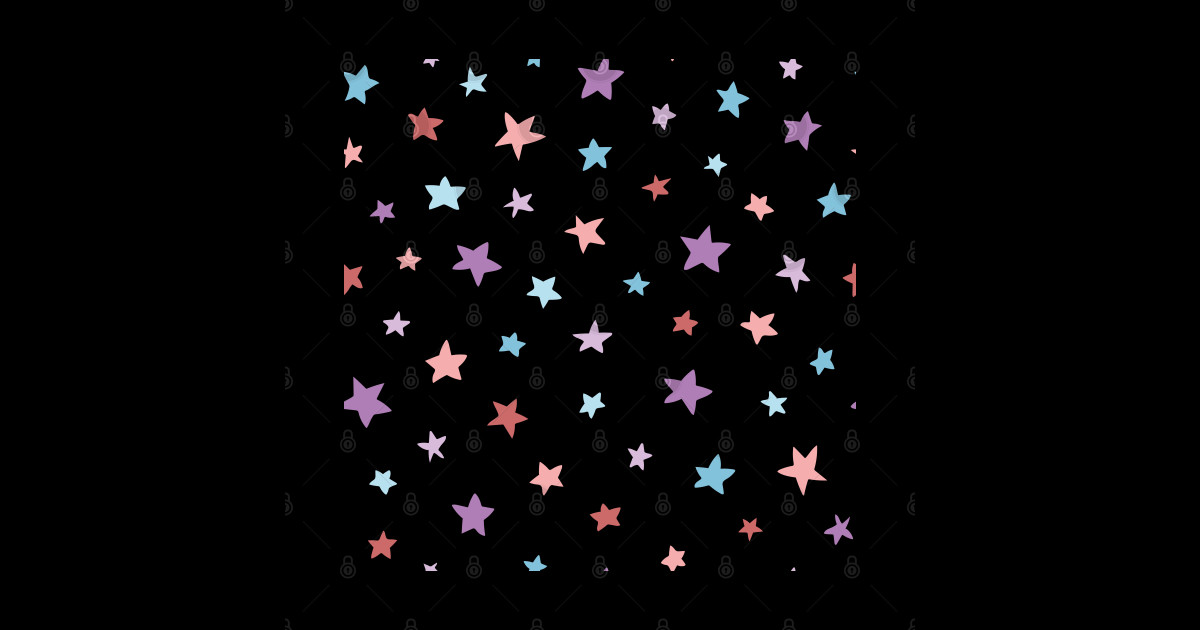 Star pattern - Stars - Sticker | TeePublic