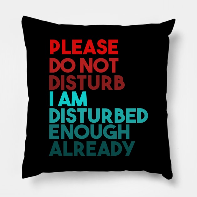Please Do Not Disturb. I Am Disturbed Enough Already. - Do Not Disturb ...