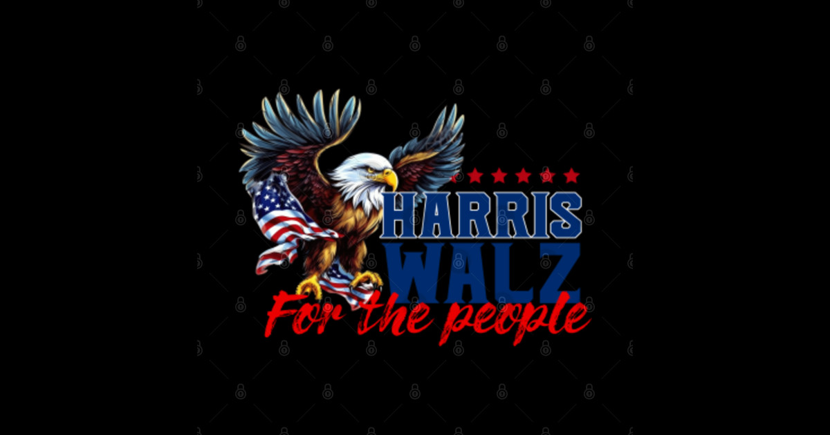Harris Walz 2024 - Harris Walz - Posters and Art Prints | TeePublic