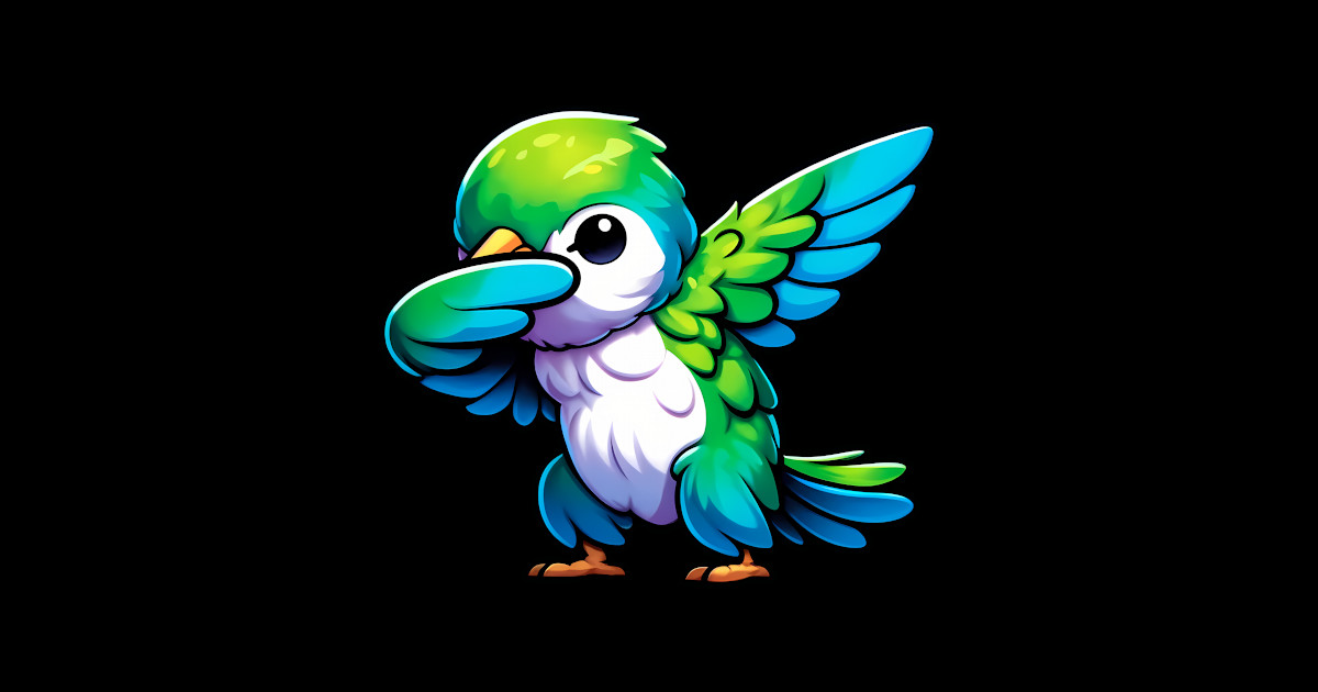 Hummingbird Dabbing - Birdwatcher & Ornithologist Favorite ...