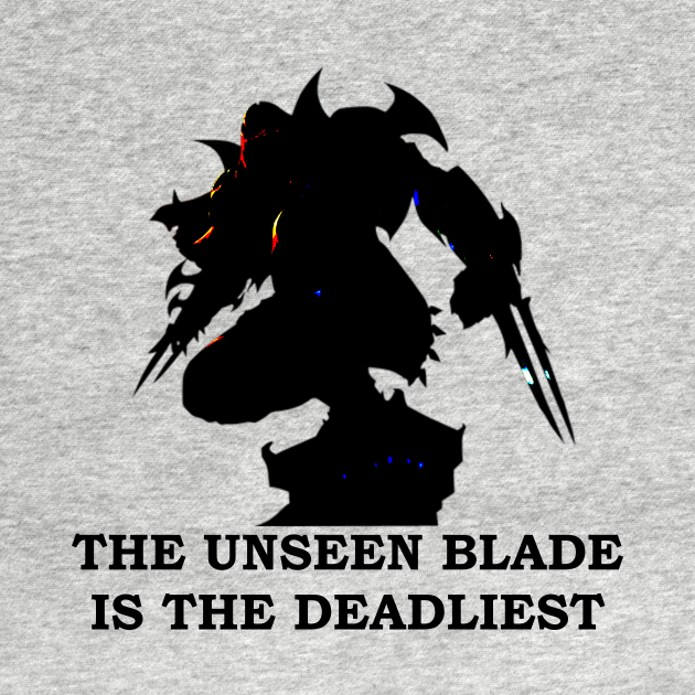 The Unseen Blade Is The Deadliest - Zed League Of Legends - T-Shirt ...