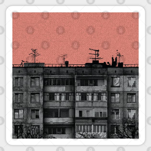 POST-SOVIET PANELKA // Typical russian panel houses - Colorful ...