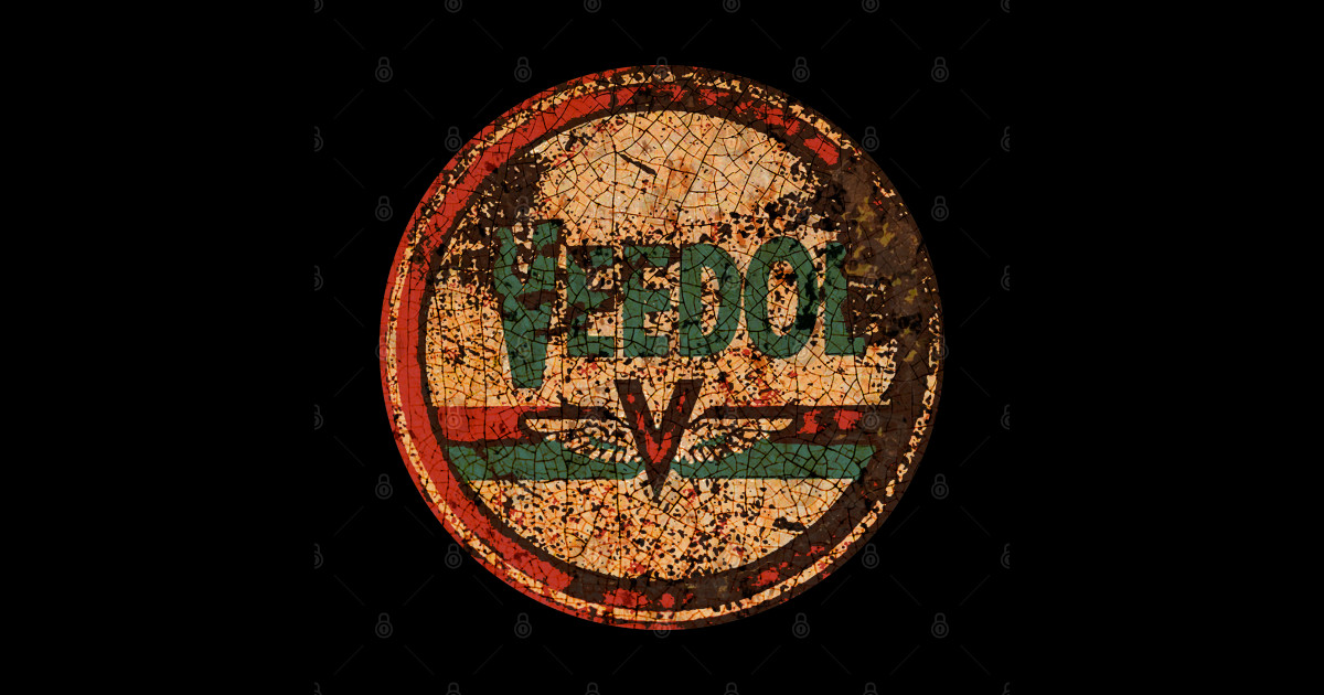 Veedol Vintage Gasoline sign - Veedol Vintage Gasoline Sign - Sticker ...