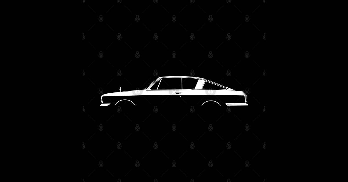 Sunbeam Rapier Fastback Silhouette - Sunbeam Rapier - Sticker | TeePublic