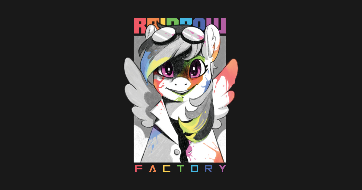 Rainbow Factory - My Little Pony - T-Shirt | TeePublic