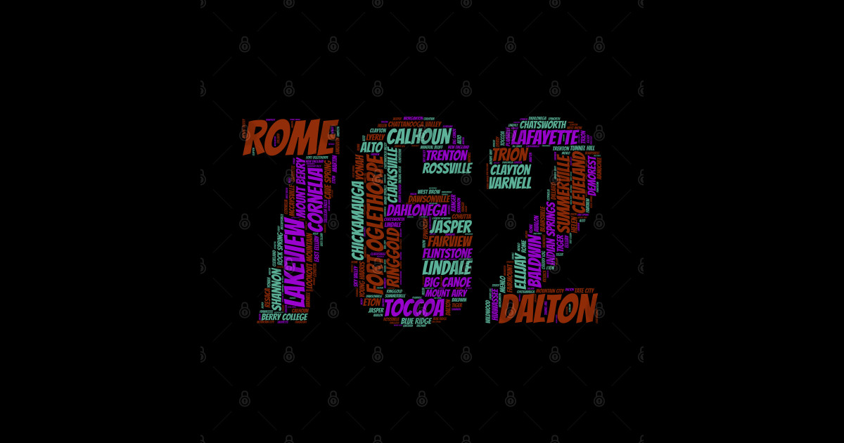 North Georgia and the 762 - North Georgia - Sticker | TeePublic