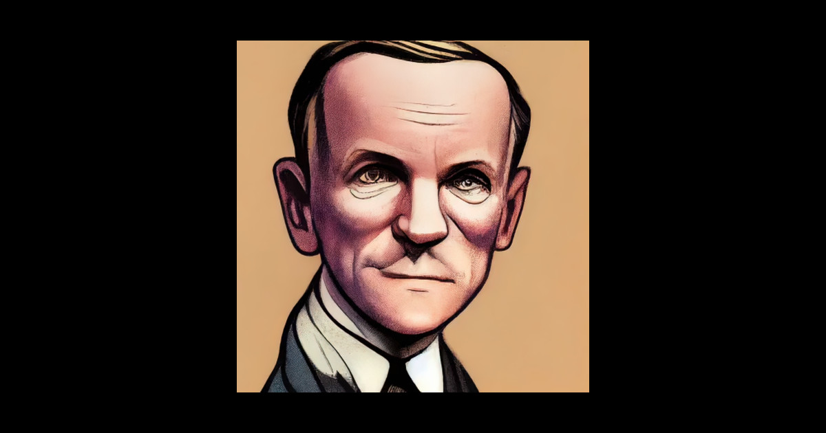 Calvin Coolidge | Comics Style - Comics - Sticker | TeePublic