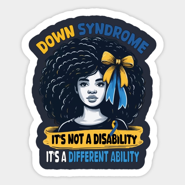 Afro Hair Down Syndrome It's Not A Disability It's A Different Ability ...