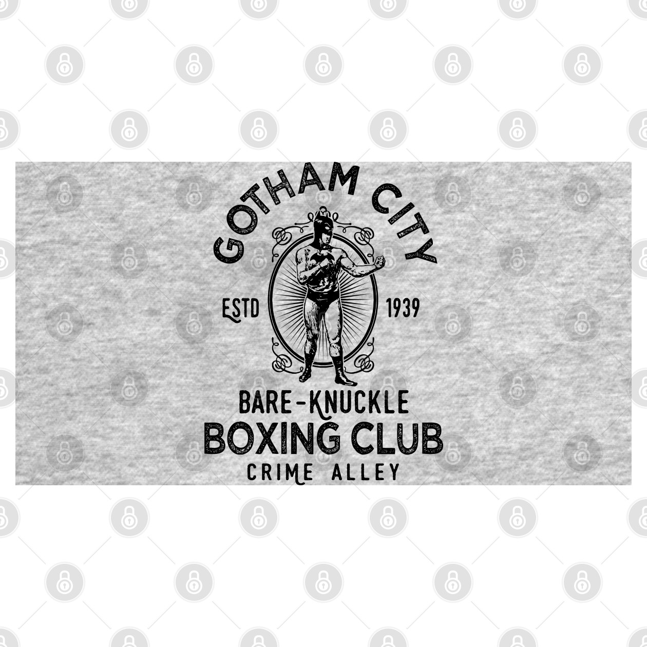 Comic hero Bare-Knuckle Boxing club - Funny Cartoon Horror Hip Hop ...