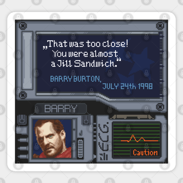 Resident Evil Pixel Art - Resident Evil - Sticker | TeePublic