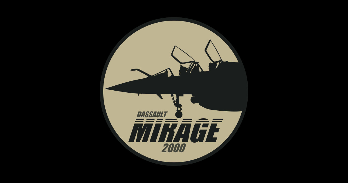 Dassault Mirage 2000 - French Air Force Mirage 2000 - Sticker | TeePublic