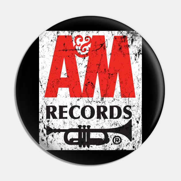 A&M Records - Defunct Record Labels - Pin | TeePublic