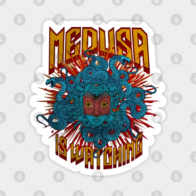 Medusa is watching - Medusa - Magnet | TeePublic