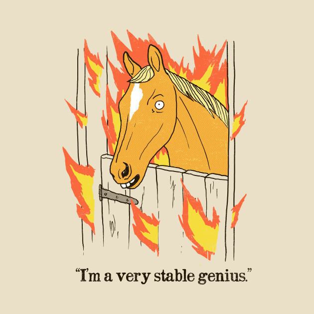 Stable Genius - Horse - T-Shirt | TeePublic