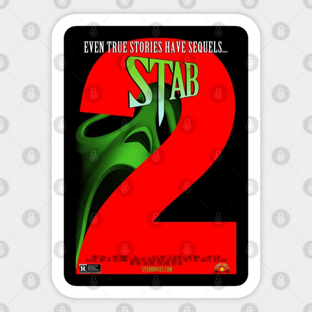 Stab 2 Poster - Scream - Sticker | TeePublic