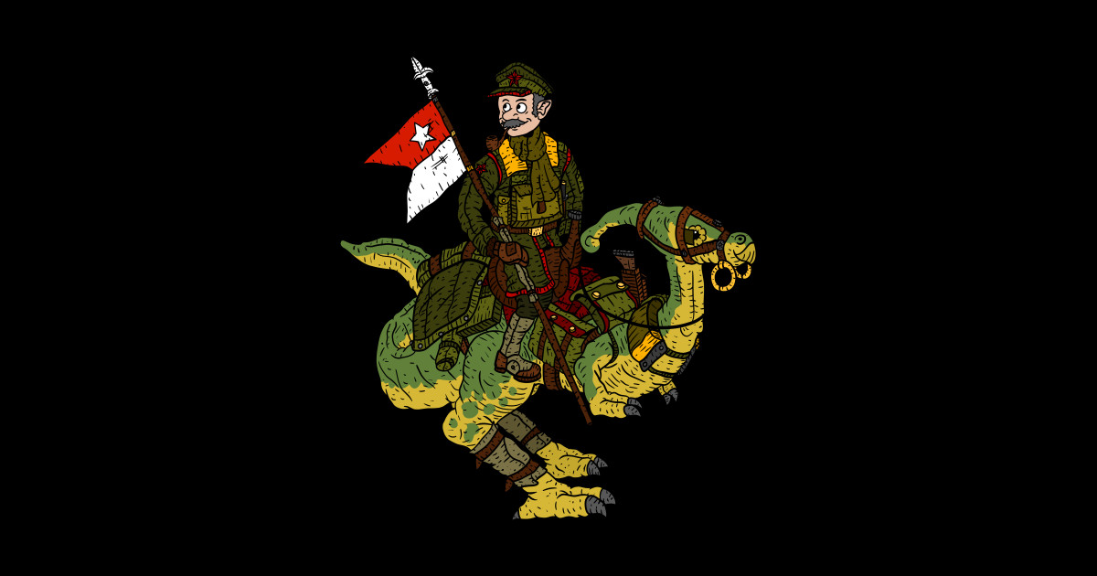 dinosaur communist cavalry soldier. "historical accurate" dino military ...