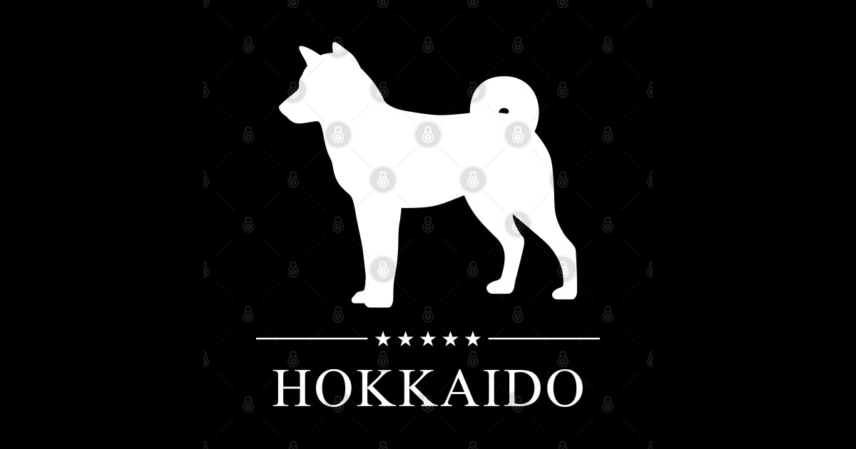 Hokkaido White Silhouette - Hokkaido - Sticker | TeePublic