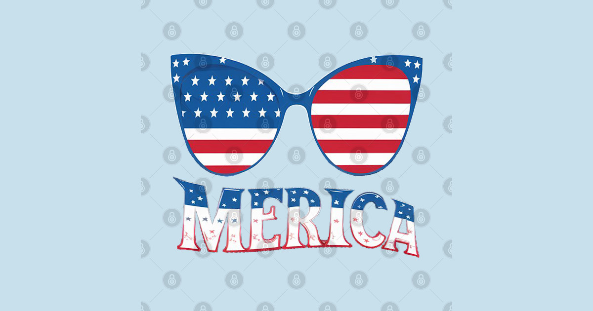 Merica Shades, Merica - Merica - T-Shirt | TeePublic