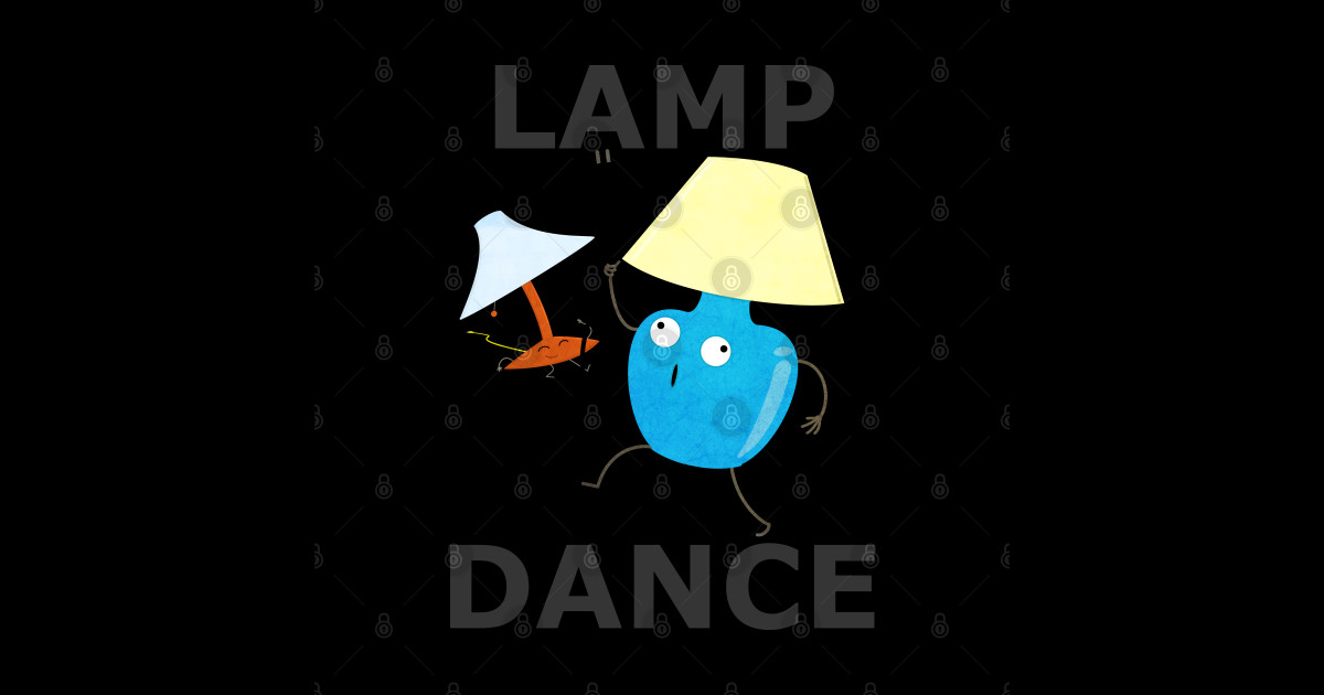 Lamp Dance - Lamps - Sticker | TeePublic