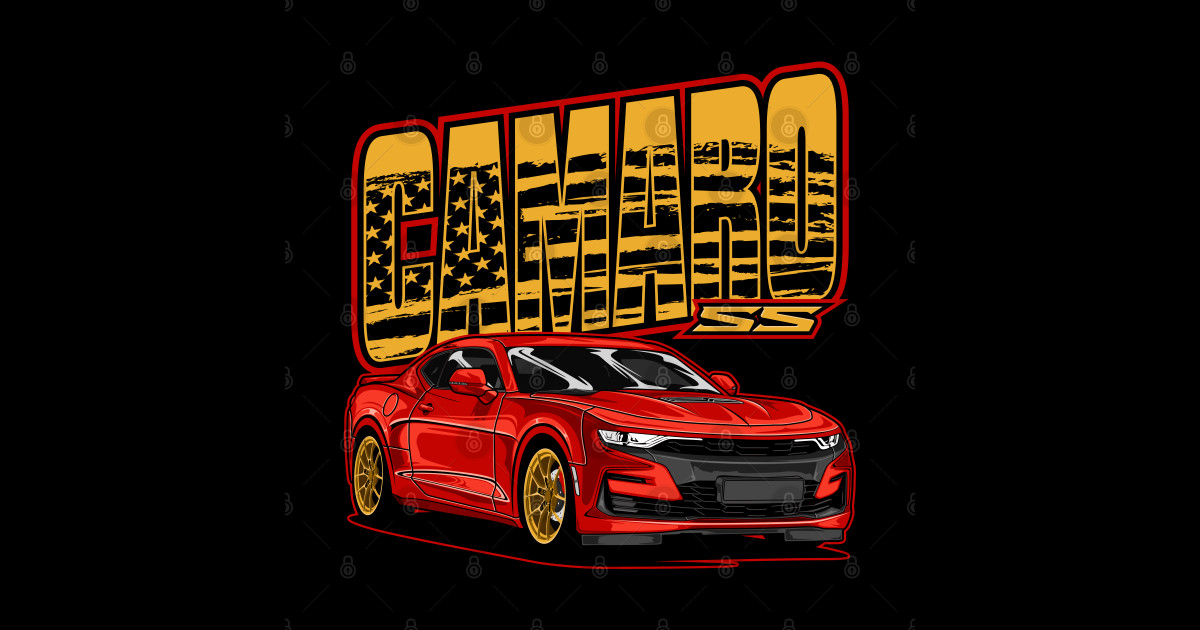 Camaro SS 2019 - Chevrolet Camaro - Sticker | TeePublic